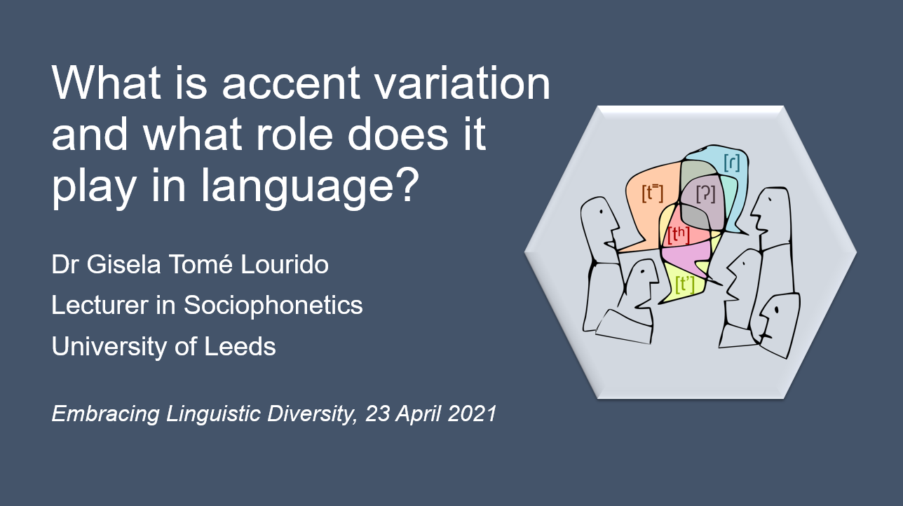 What is accent variation and why does it matter? | Dr Gisela Tomé Lourido